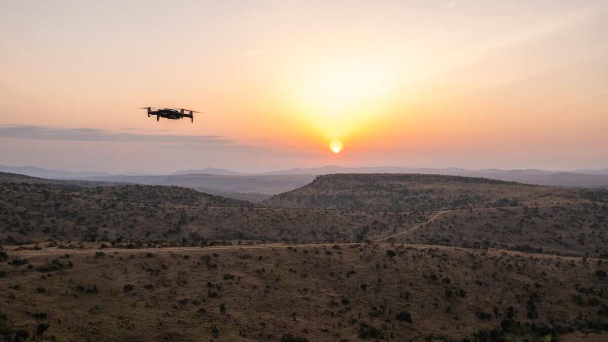 Can you fly a drone in a national park store